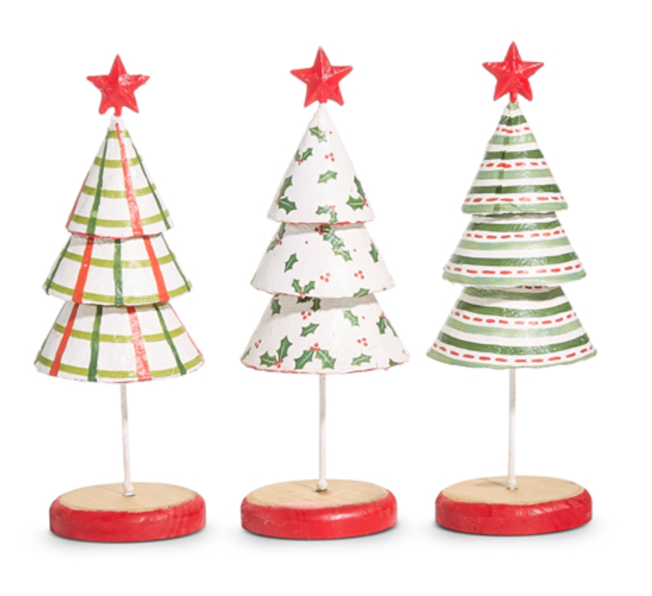 Christmas Paper Mache Tree – Halo Home